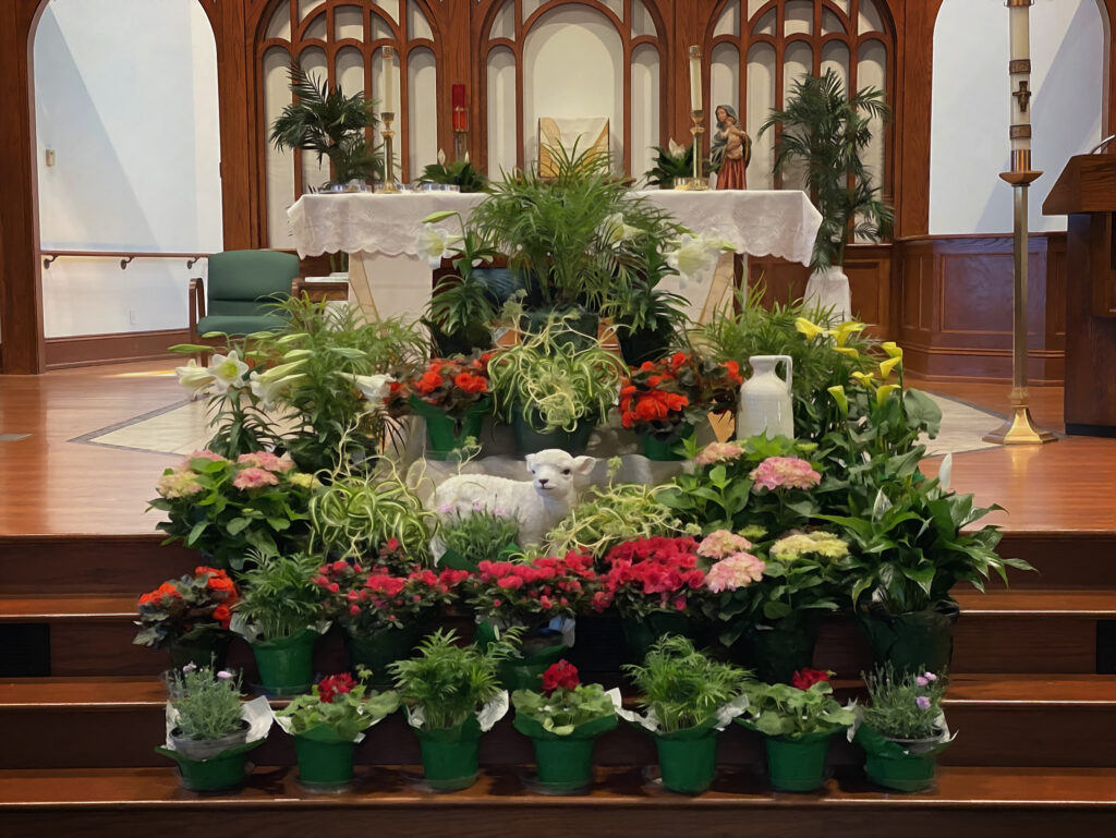Easter Altar Decorations – St Brendan the Navigator Catholic Church